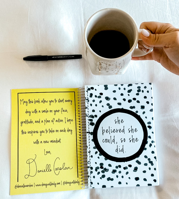 Doing Well Daily Planner