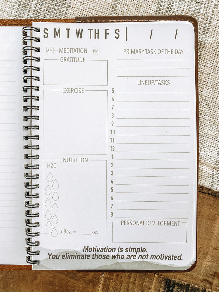 Doing Well Daily Planner